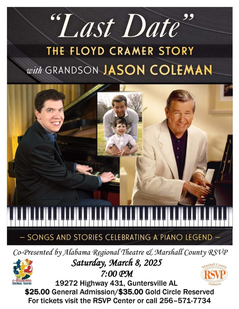 "Last Date" - The Floyd Cramer Story - Lake Guntersville Chamber