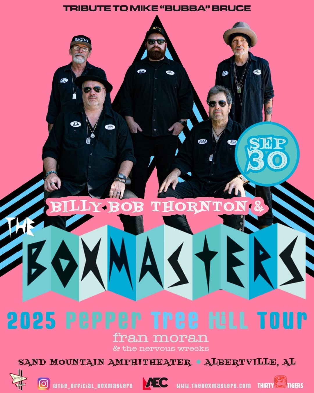 Billy Bob Thornton & The Boxmasters - Sand Mountain Park Amphitheater ...